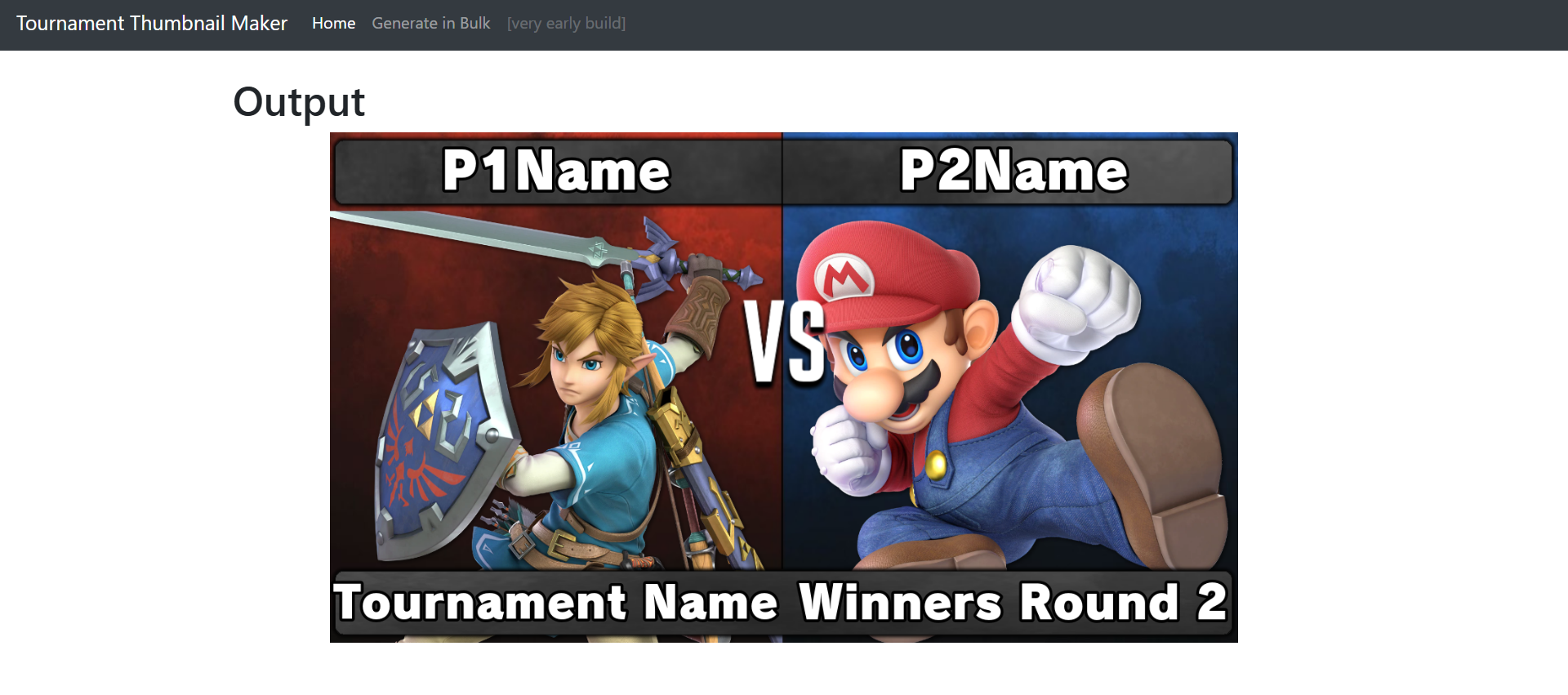 Tournament Thumbnail Maker | James Sprague